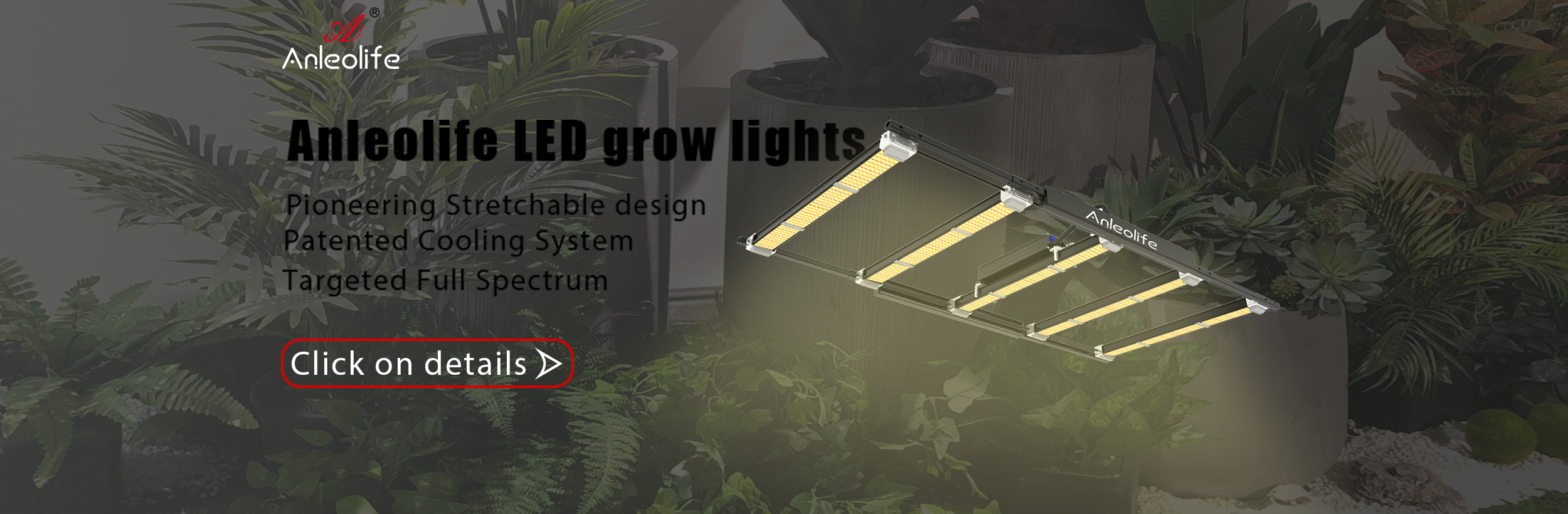 LED grow lights | 300W |400W| 730W |1000W | Stretchable LED Grow Lights